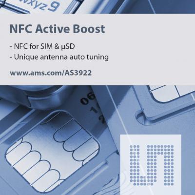 amsの新しくパワーアップしたNFC（近距離無線通信）タグフロントエンド、 uSD・uSIM カードによる安全な支払いを可能に | ams OSRAM Groupのプレスリリース