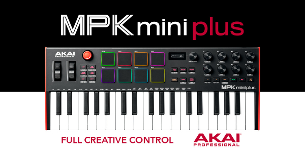 AKAI Professional新製品「MPK mini plus」のリリース、発売のお知らせ | inMusic Japan株式会社の ...