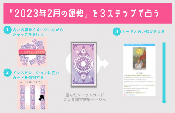 もうすぐ来る2月を占う！ziredが【2023年2月運勢のタロット占い】を無料リリース！カードを選んで運勢をつかむ | 株式会社リーチゼムのプレスリリース