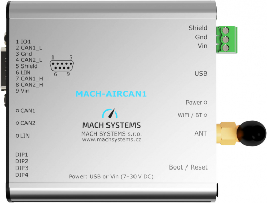 CANおよびCAN FD、LINバスのネットワークに対してシームレスなワイヤレス接続を実現、次世代のワイヤレスインターフェース「MACH ...
