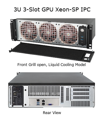 新製品 PCIe 5.0（X16）バス 3/2-Slot 高機能GPU搭載可能、第5・4世代 Xeon-SP、C741 PCH塔載、 3U ...